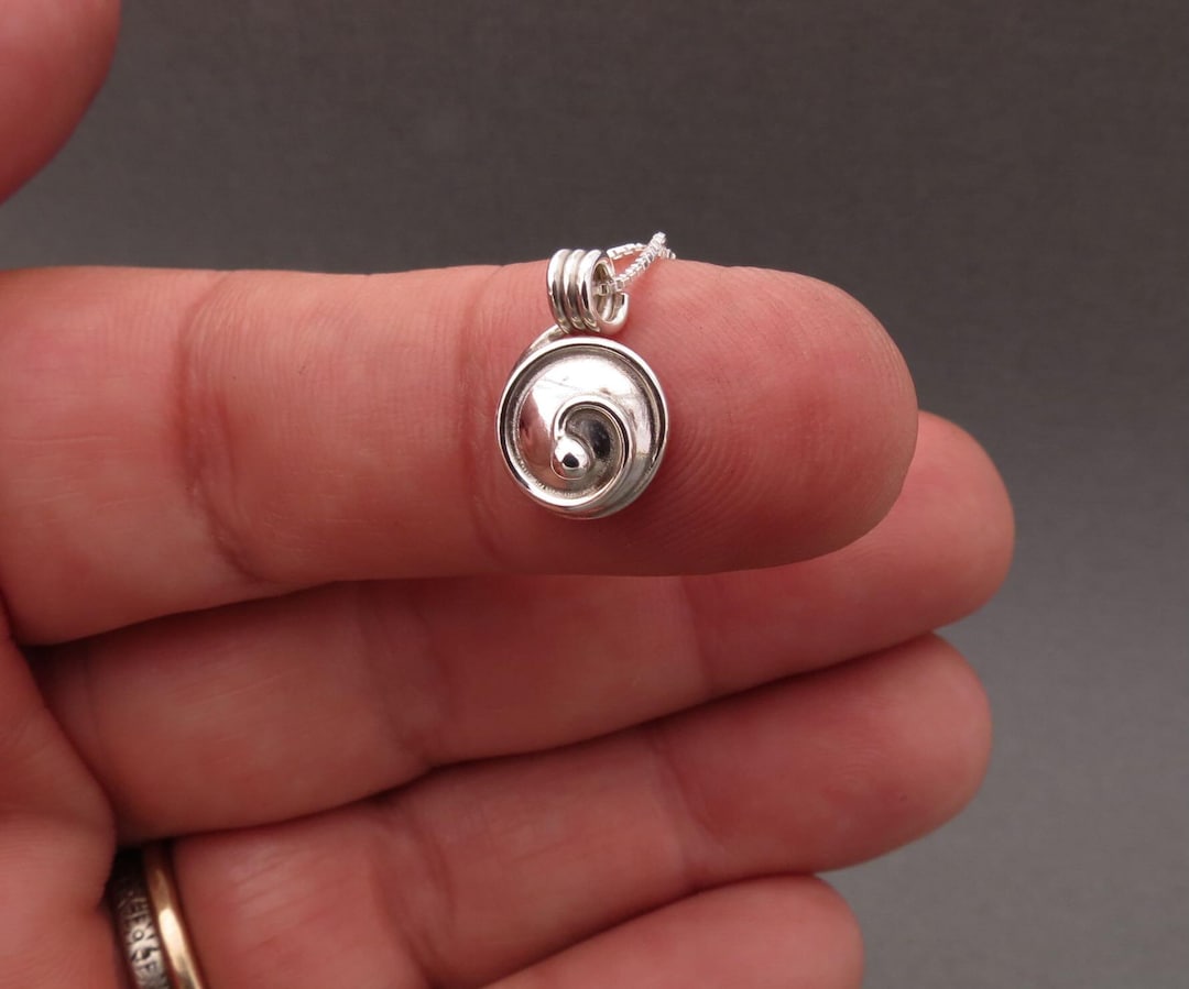 Sterling Silver Little Sprout Necklace Handmade - Etsy