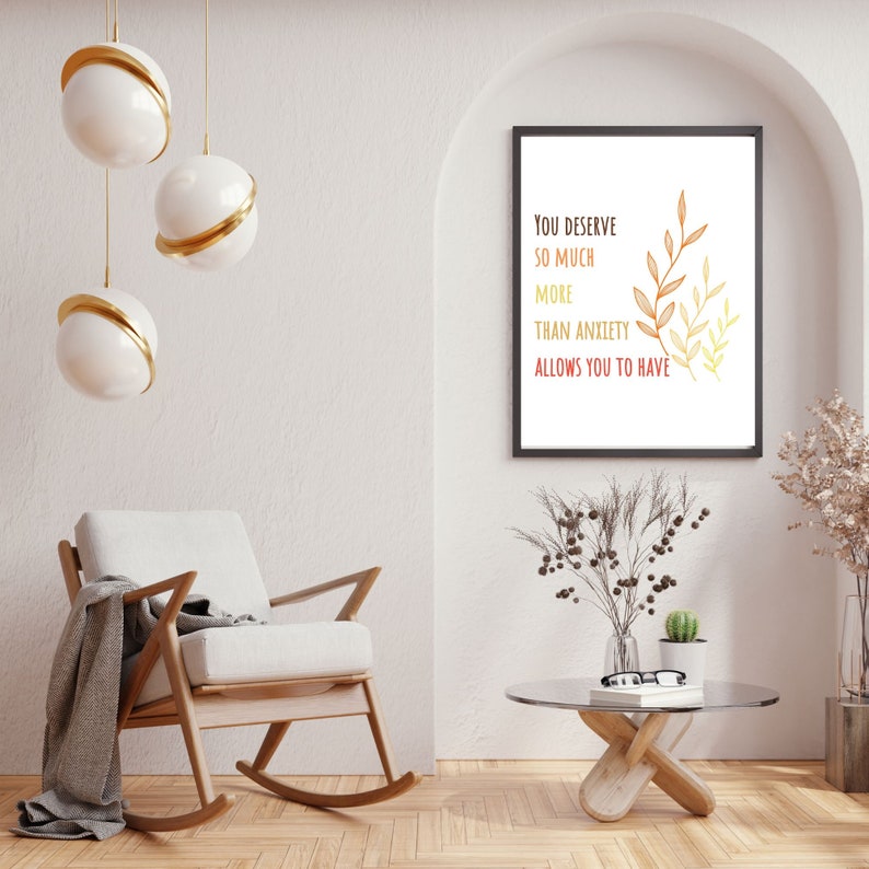 Positive Affirmation, You Deserve so Much More Than Anxiety Allows You ...