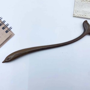 2pcs Unique Fish Wood Hair Stick, Cute Mini Wooden Fishtail Hairpin ...