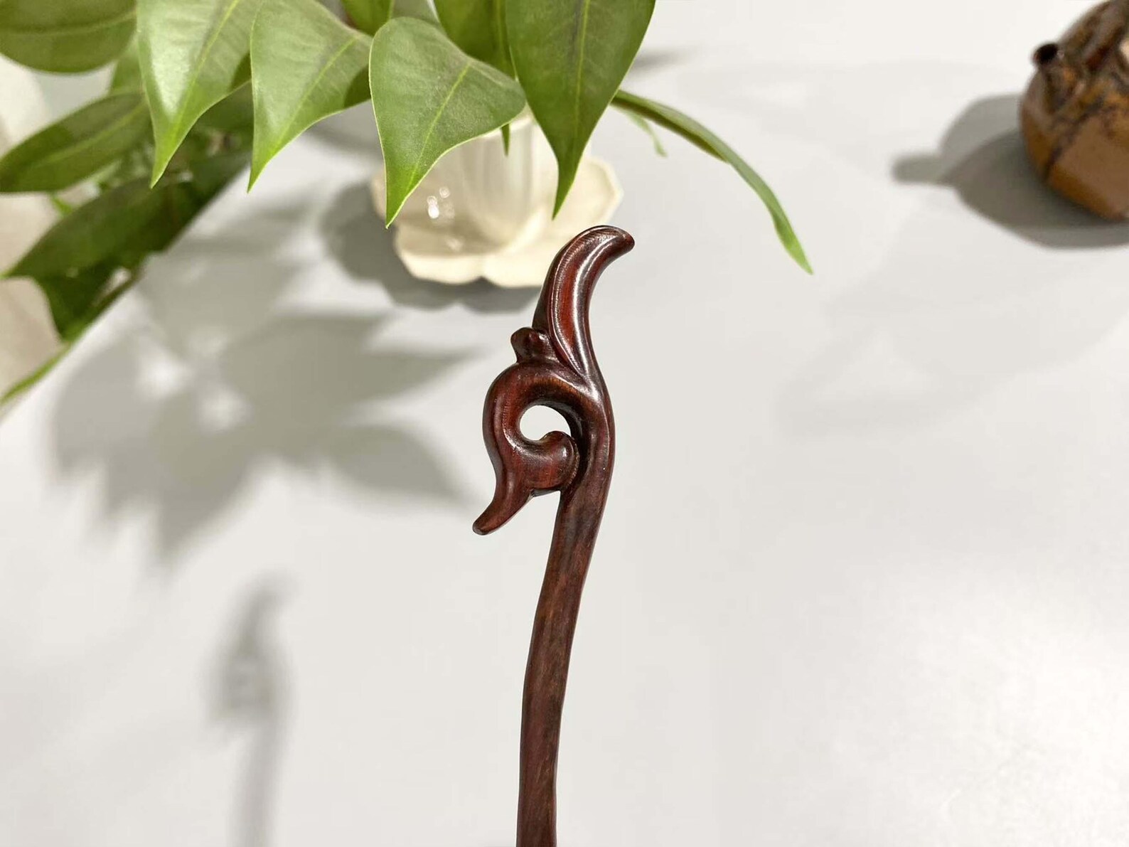 8pcs Miniature Wooden Cloud Hairpin, Unique Cloud Wood Hair Stick, Hair ...