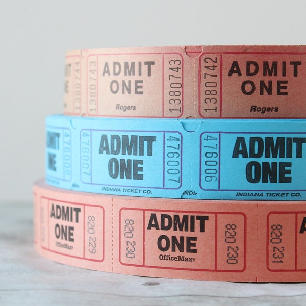 Carnival Tickets - Etsy
