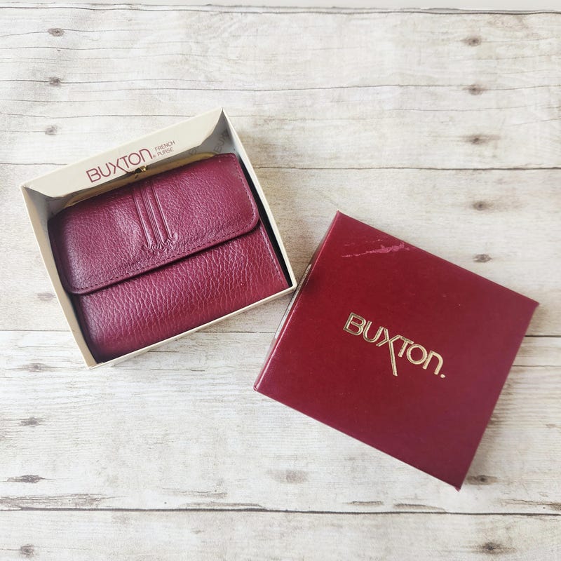 Buxton Wallet - Etsy