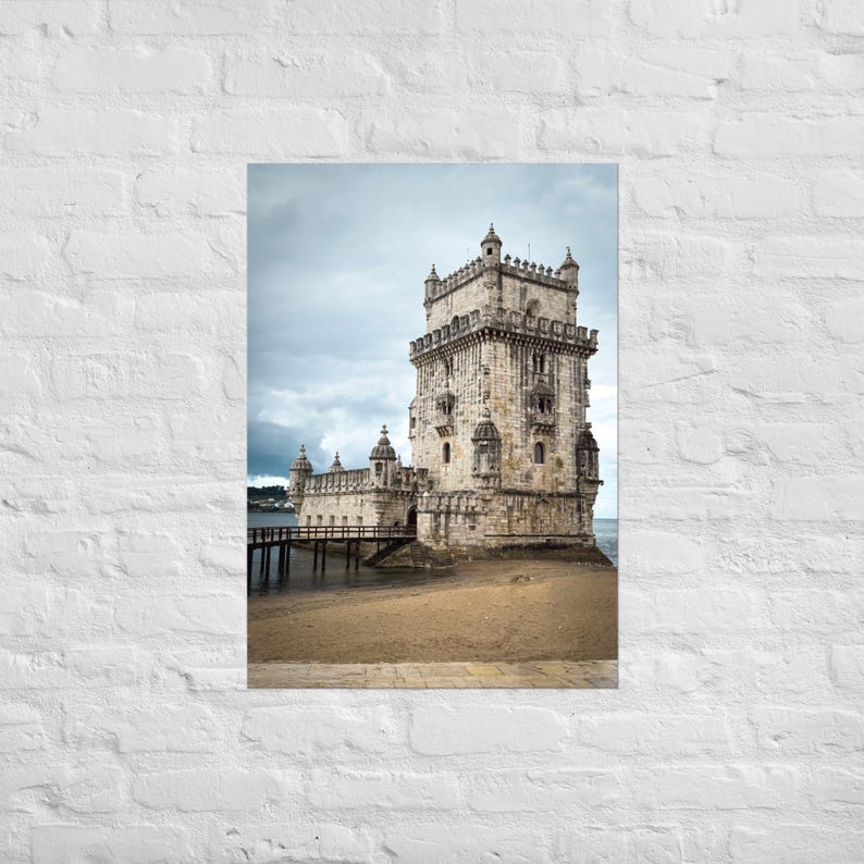 Belem Tower Poster - Etsy