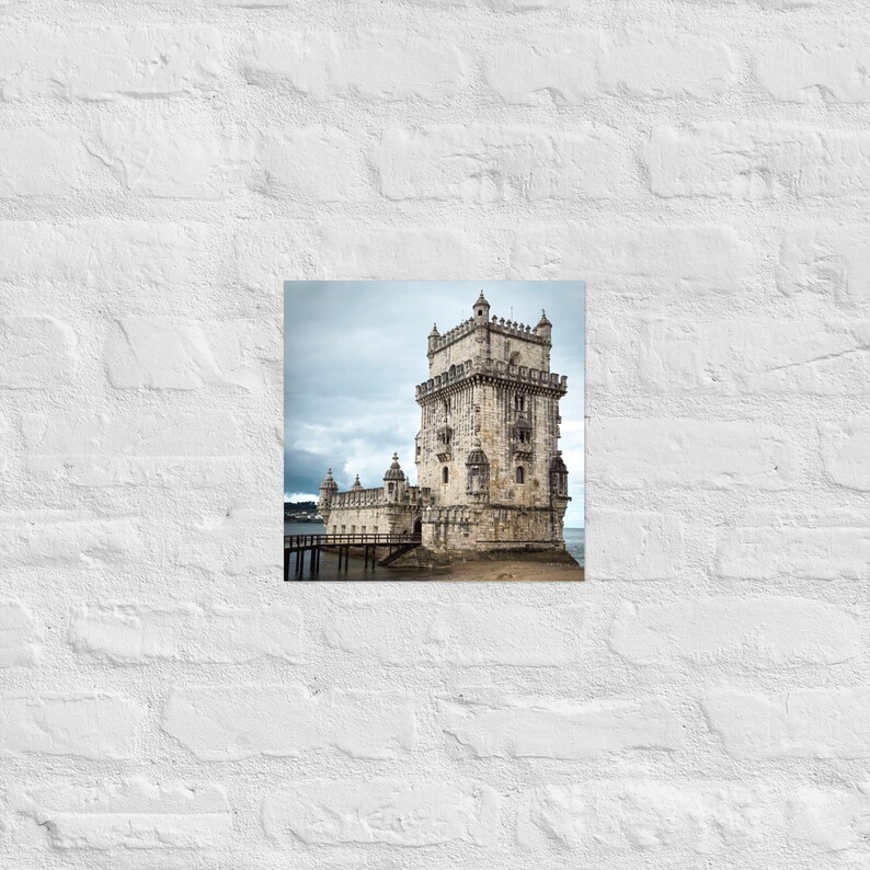 Belem Tower Poster - Etsy