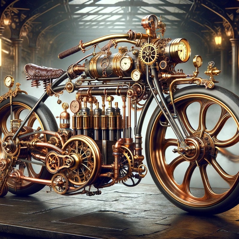 Steampunk Bicycle - Etsy