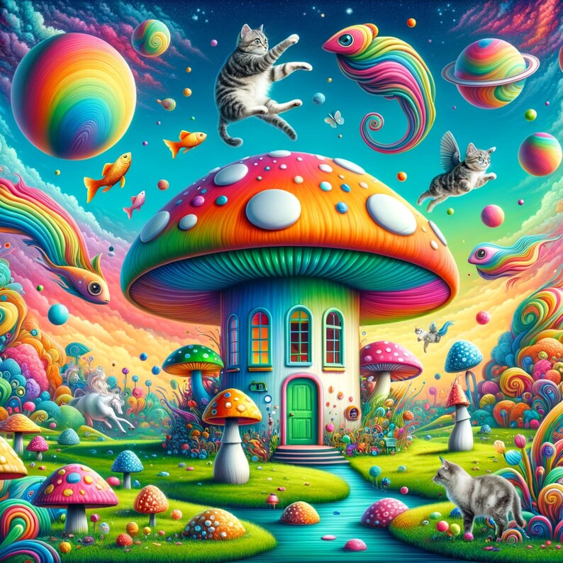 Pop Surrealism Art 4 Patterns Digital / Pop Surrealism Art 4 Digital ...