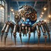 Steampunk Mechanical Spider Digital Patterns and Images - Etsy