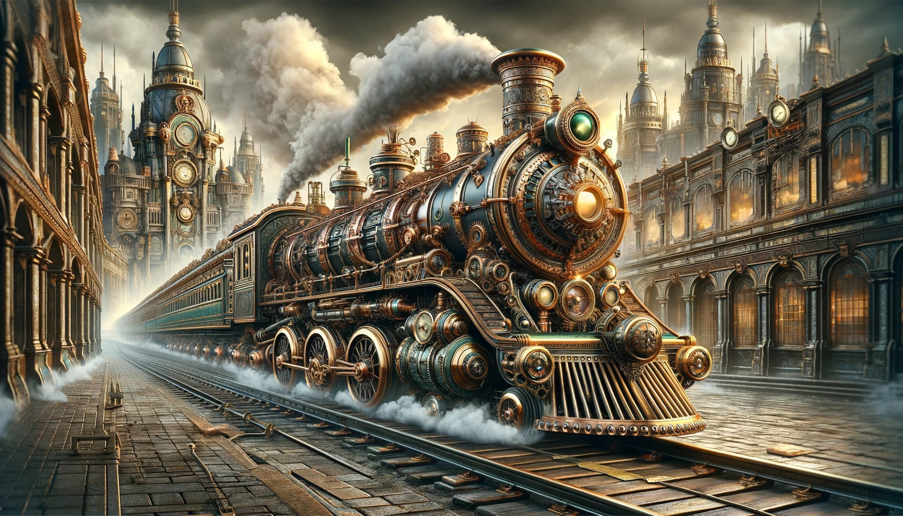 Steampunk Steam Train Digital Patterns and Images - Etsy