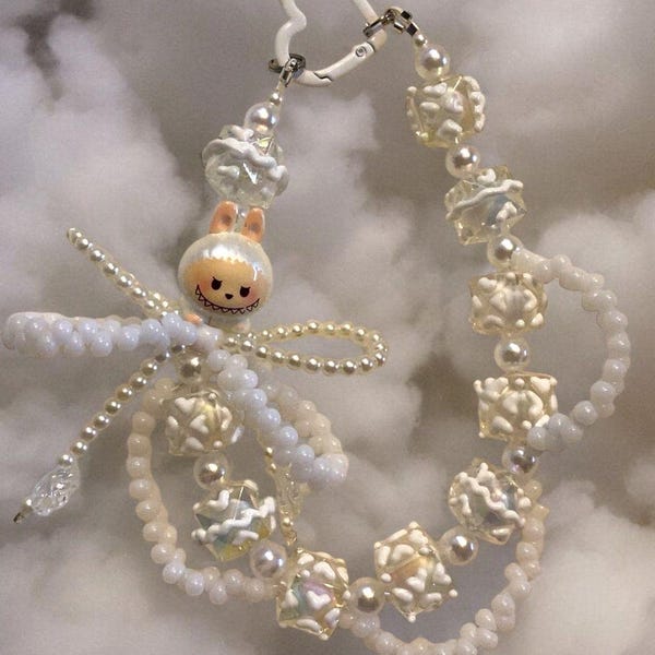 Labubu Keychain - Etsy