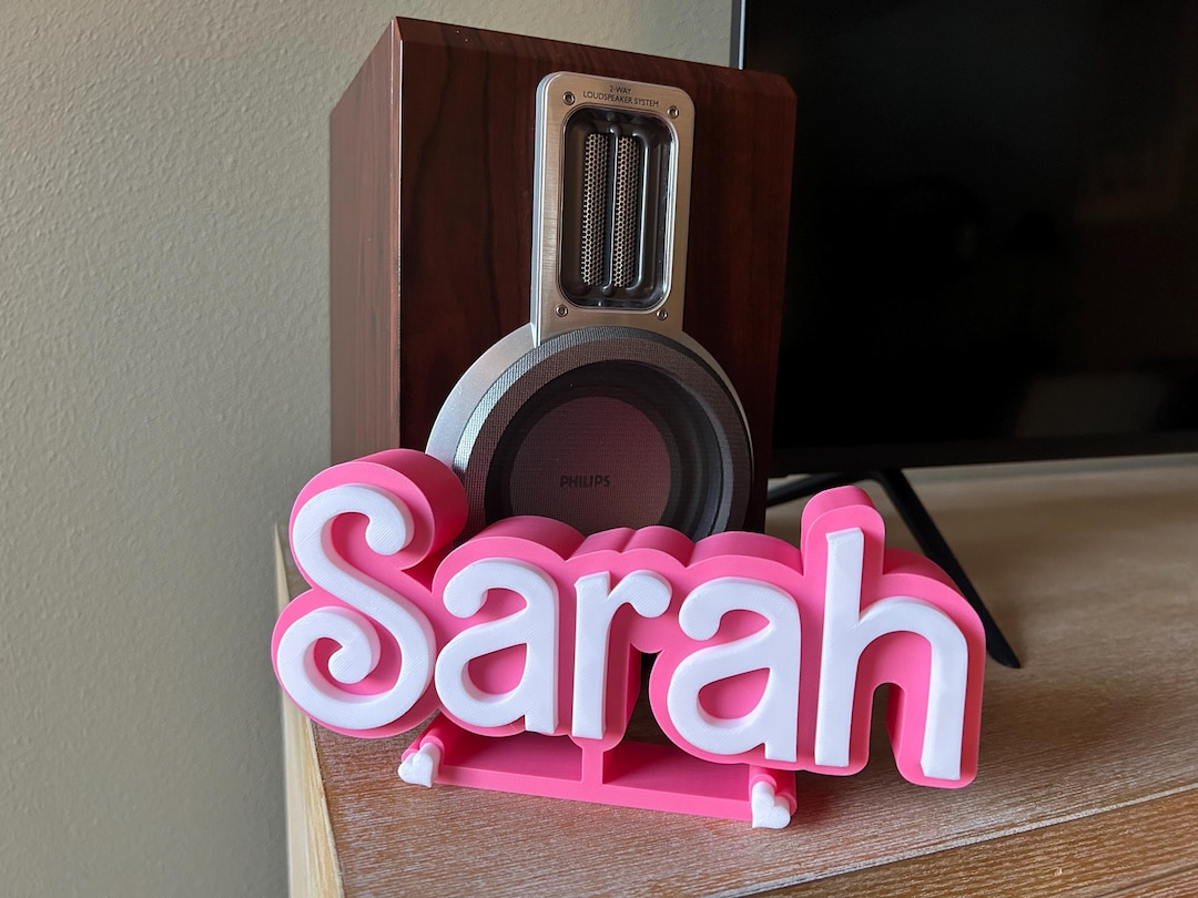 Personalized Doll Themed Name Stand Gift Decor - Etsy