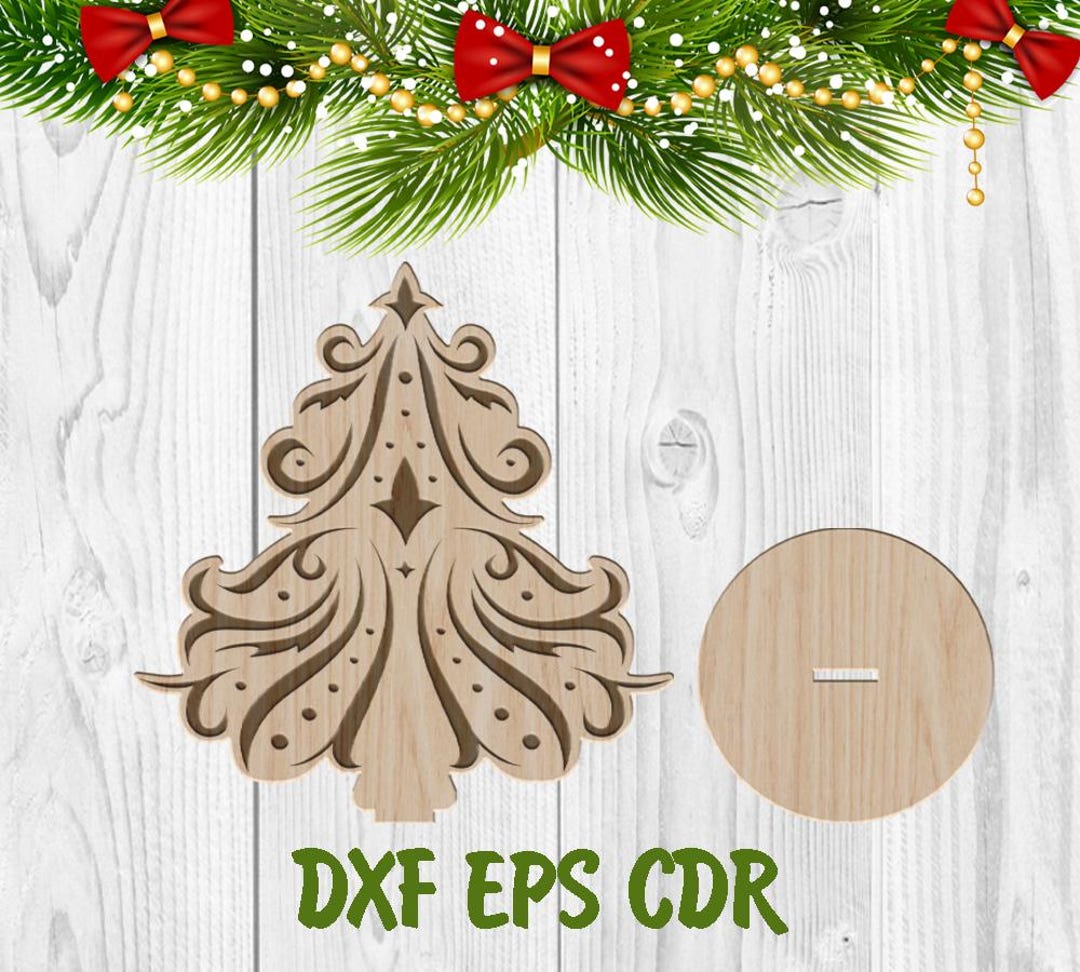 Plywood Christmas Tree. CNC Vector Christmas Trees. CNC Files ...