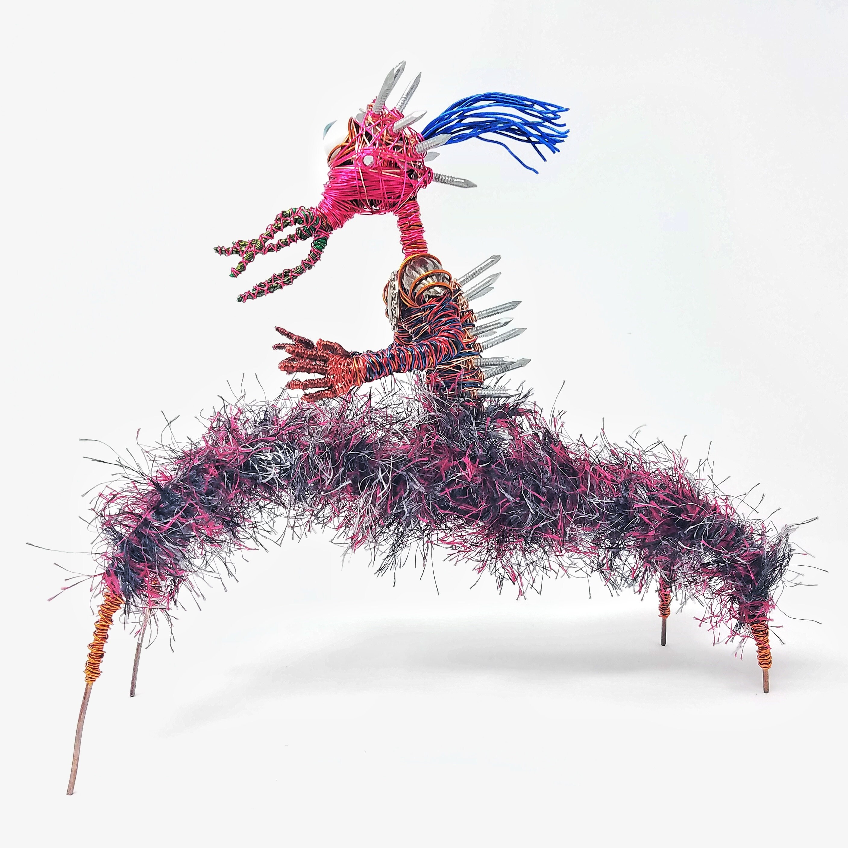 Spiked Mutant Cyclops - Bendable Copper Wire Creature - Fun, Unique ...