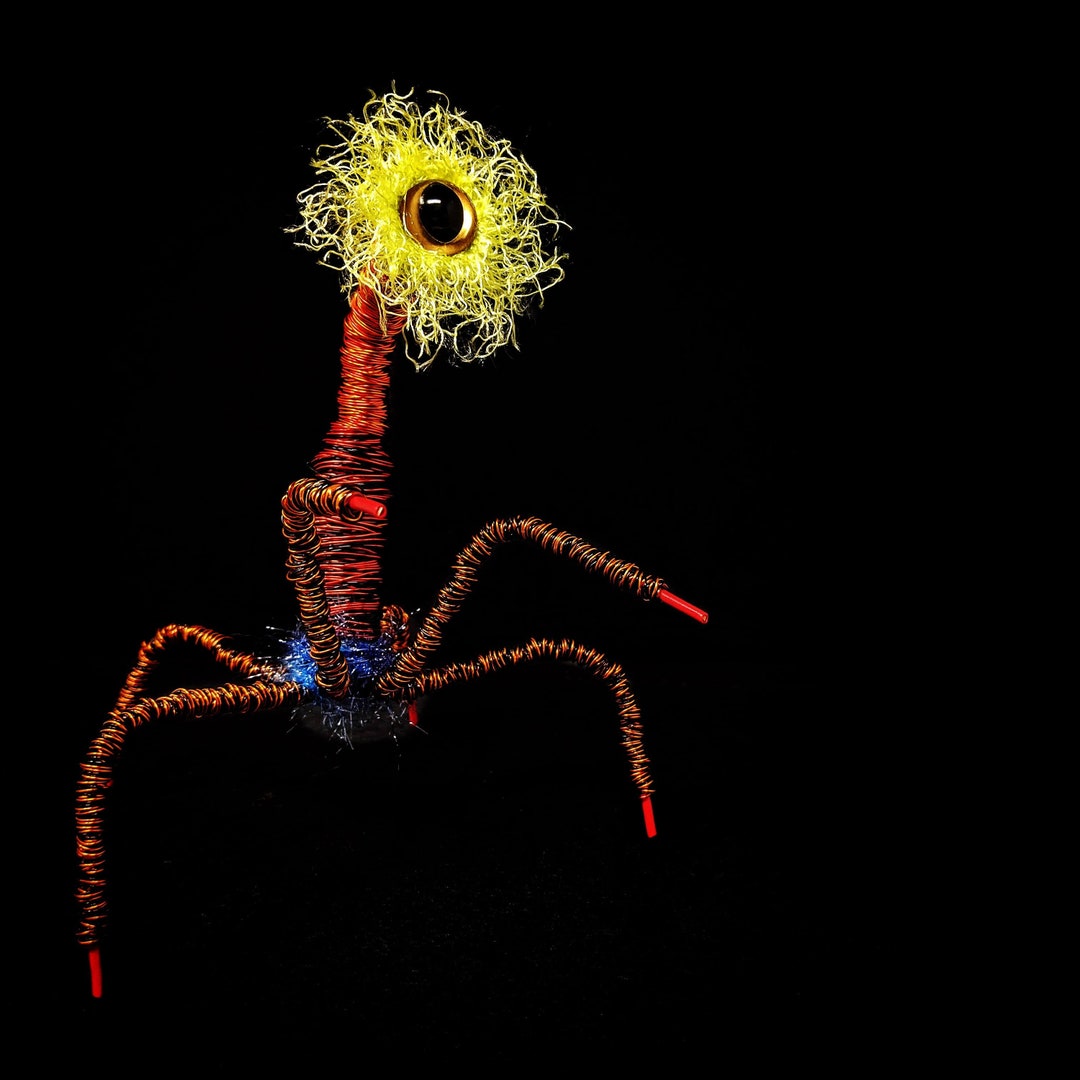 Creepy Critter (yellow) - Bendable Copper Wire Creature - Fun, Unique ...