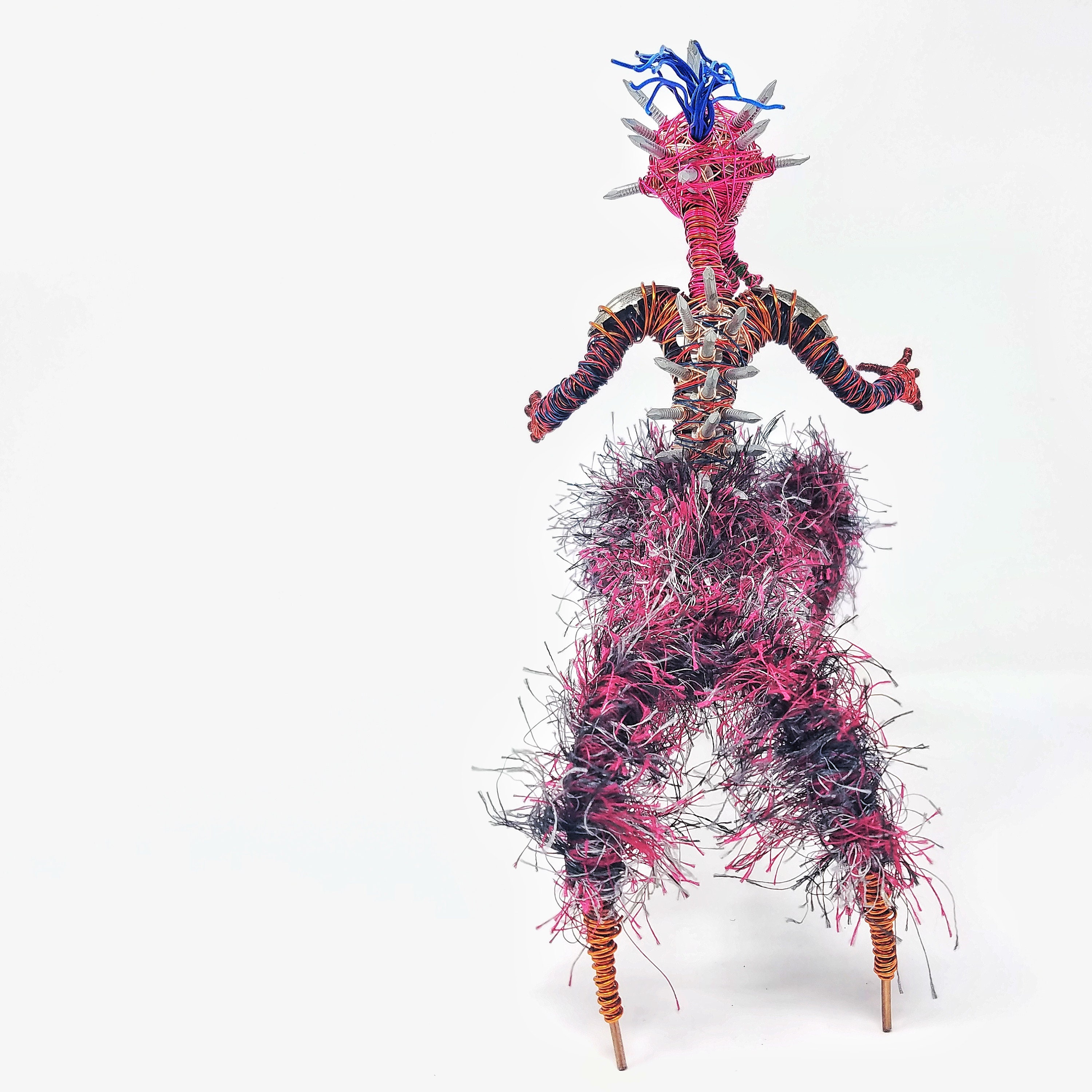 Spiked Mutant Cyclops - Bendable Copper Wire Creature - Fun, Unique ...