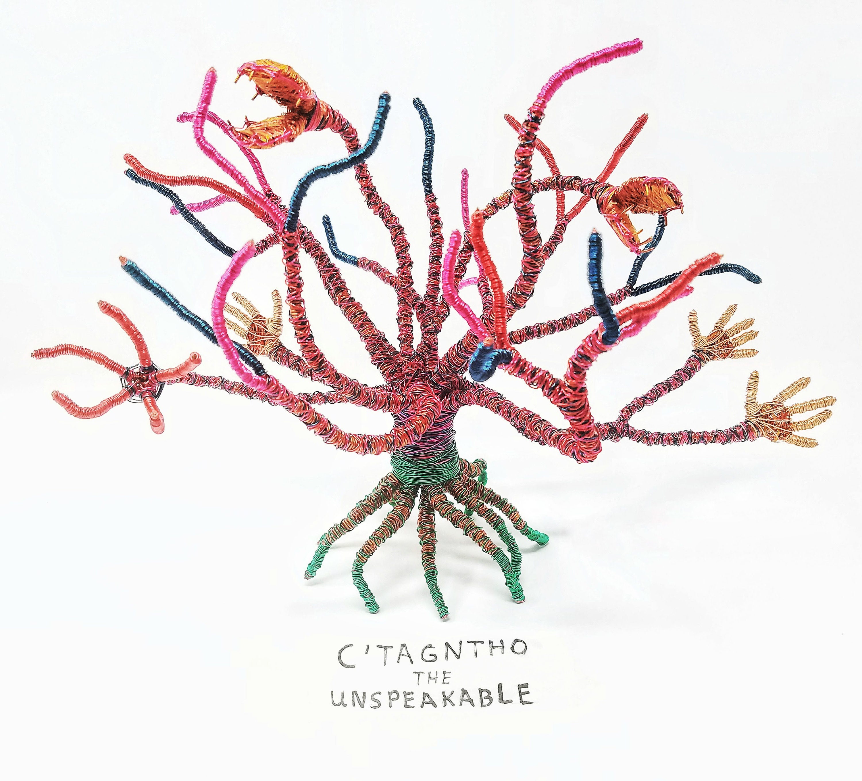 Tentacle Monster Thing Bendable Copper Wire Creature Fun, Unique, Fully ...