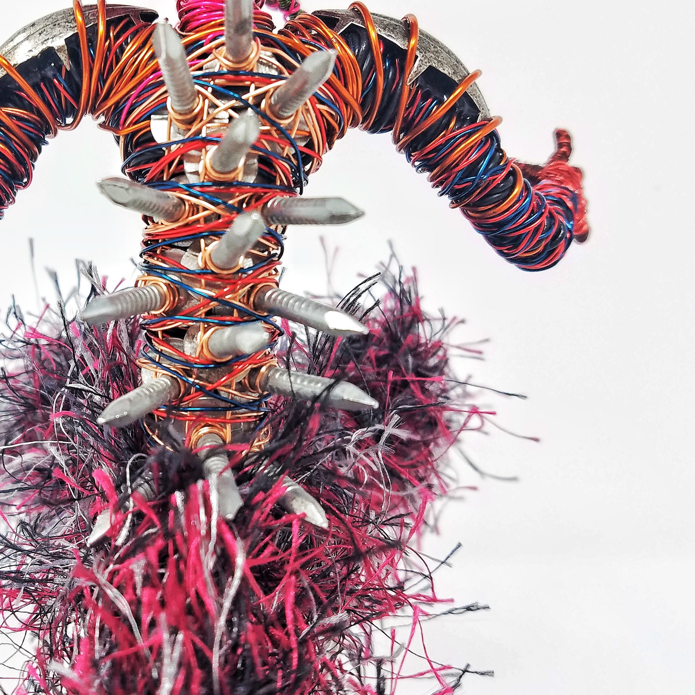 Spiked Mutant Cyclops Bendable Copper Wire Creature Fun | Etsy