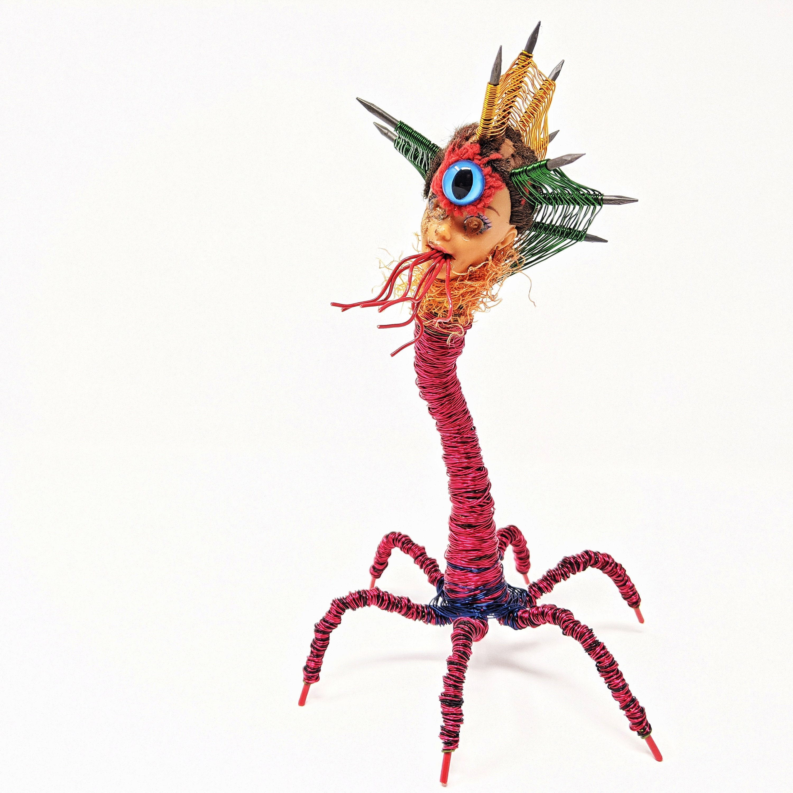 Cyclops Barbie Bendable Copper Wire Creature Fun, Unique, Fully ...