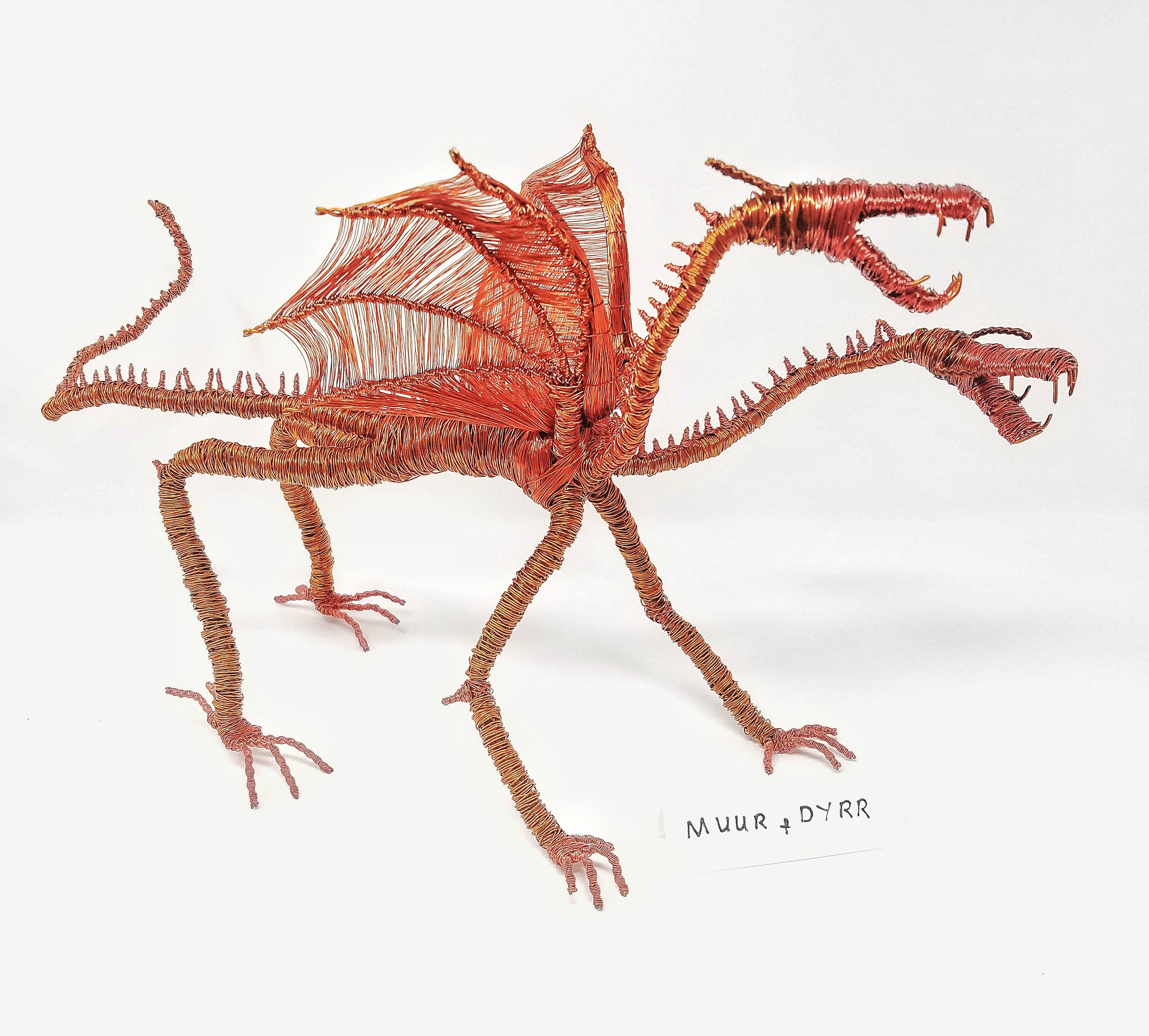 Copper Wire Art Animals