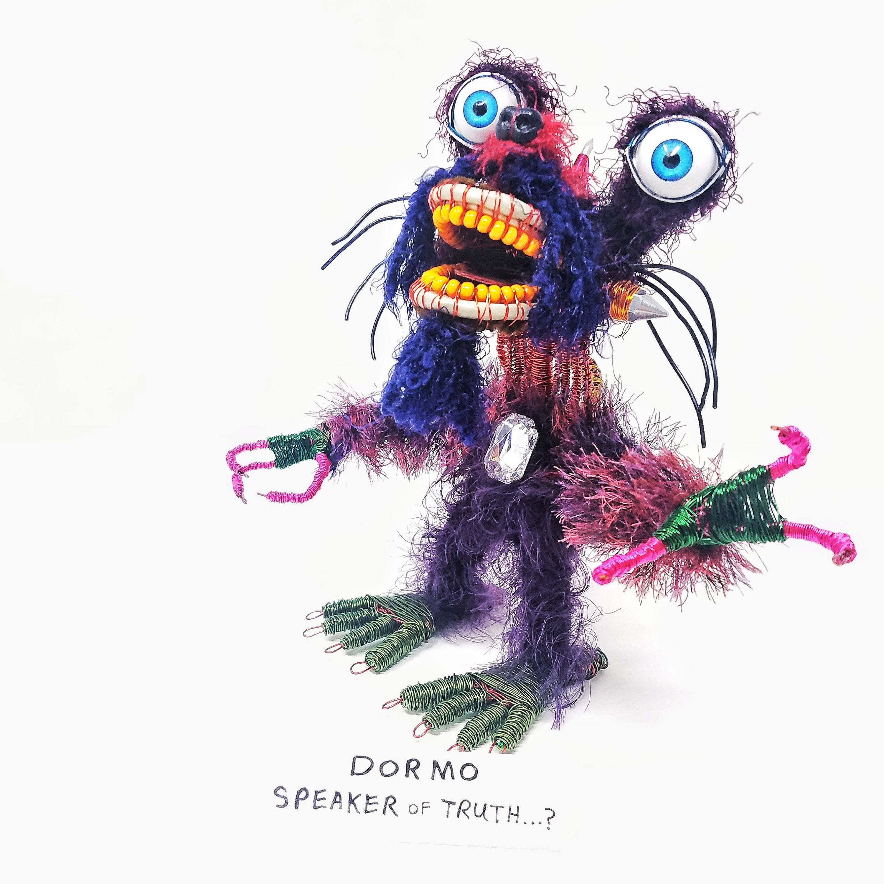 Extra Weird Weirdo Bendable Copper Wire Creature Fun, Unique, Fully ...