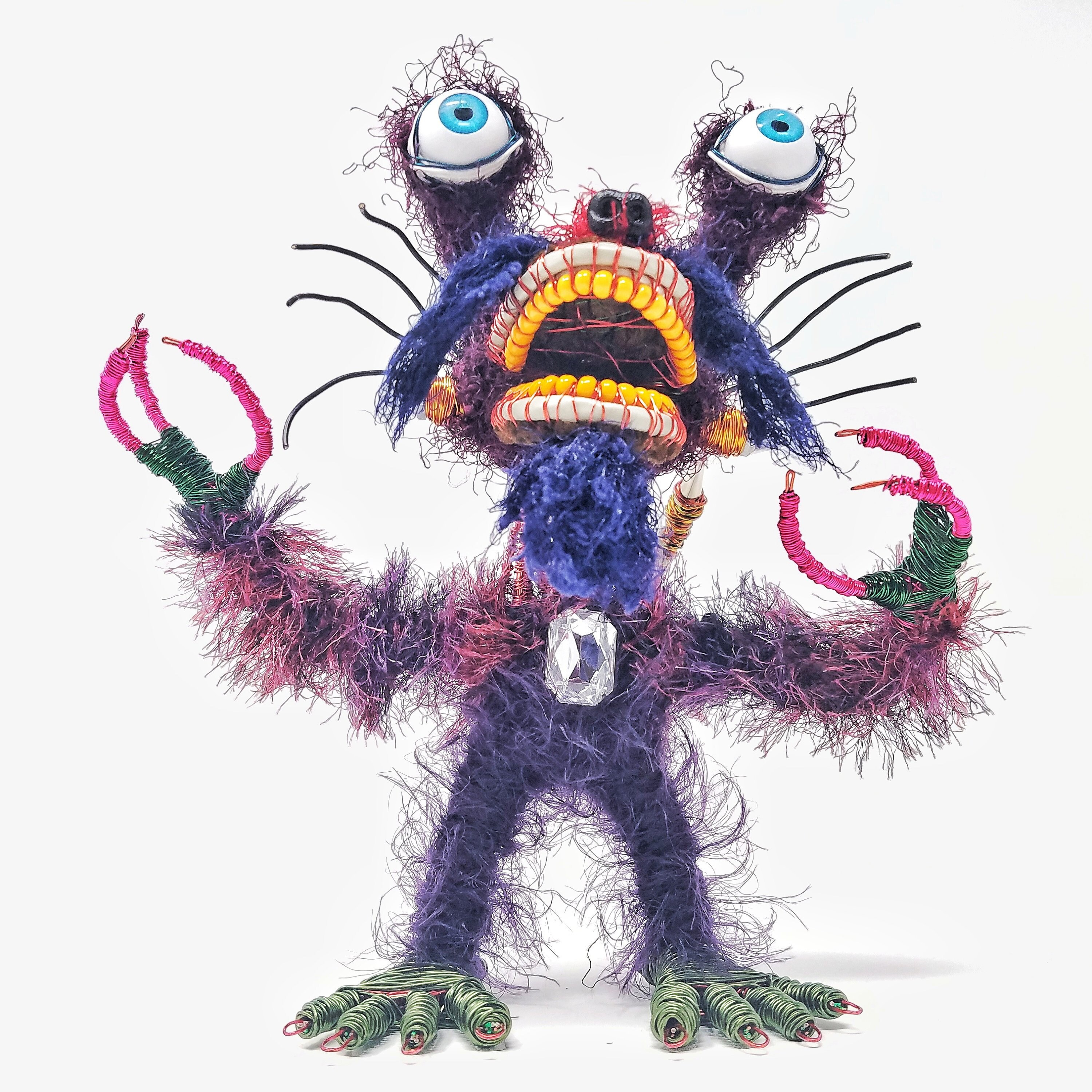 Extra Weird Weirdo Bendable Copper Wire Creature Fun, Unique, Fully ...