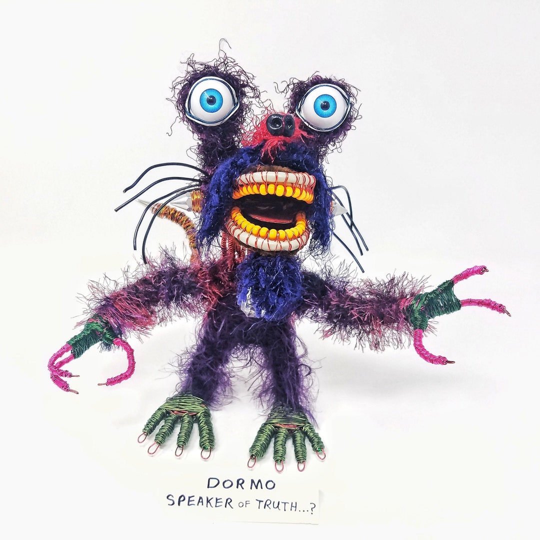 Extra Weird Weirdo - Bendable Copper Wire Creature - Fun, Unique, Fully ...