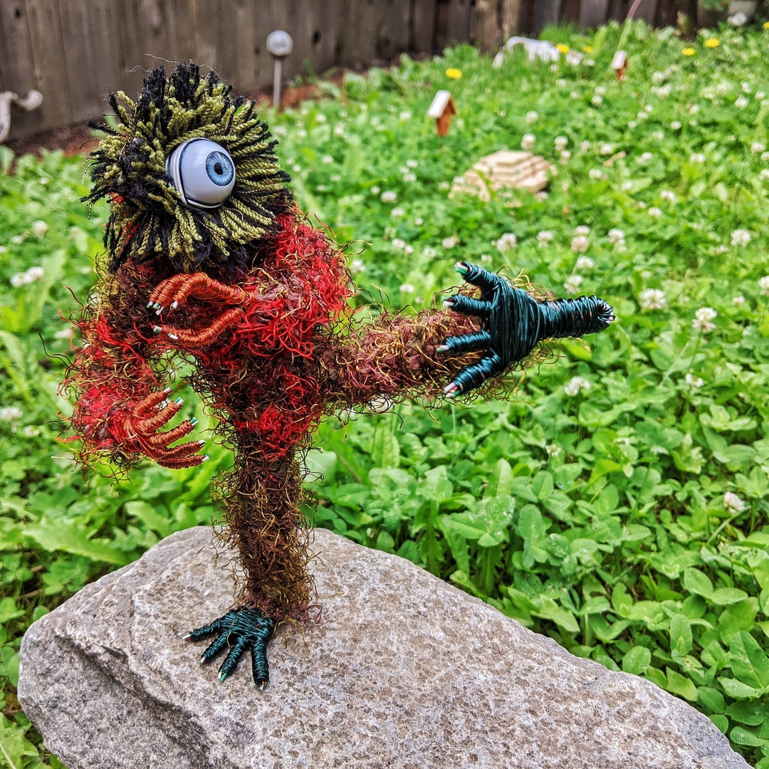 Mottled Clawed Cyclops - Bendable Copper Wire Creature - Fun, Unique ...