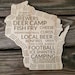 Wisconsin Cribbage Board With Laser Engraved WI Sayings - Etsy