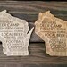 Wisconsin Cribbage Board With Laser Engraved WI Sayings - Etsy