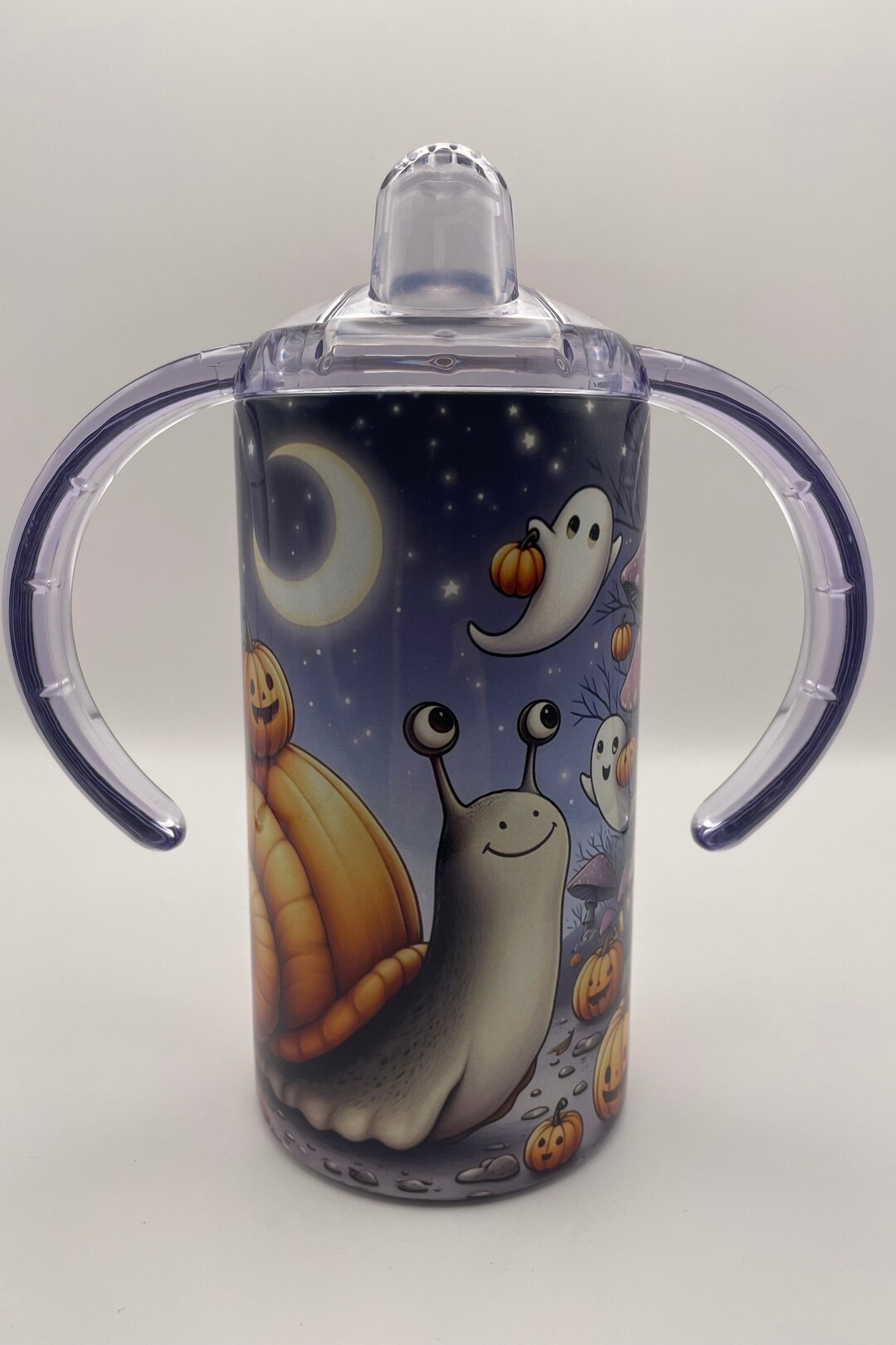 Spooky Snail 12oz Toddler Stainless Steel Sippy Cup - Etsy