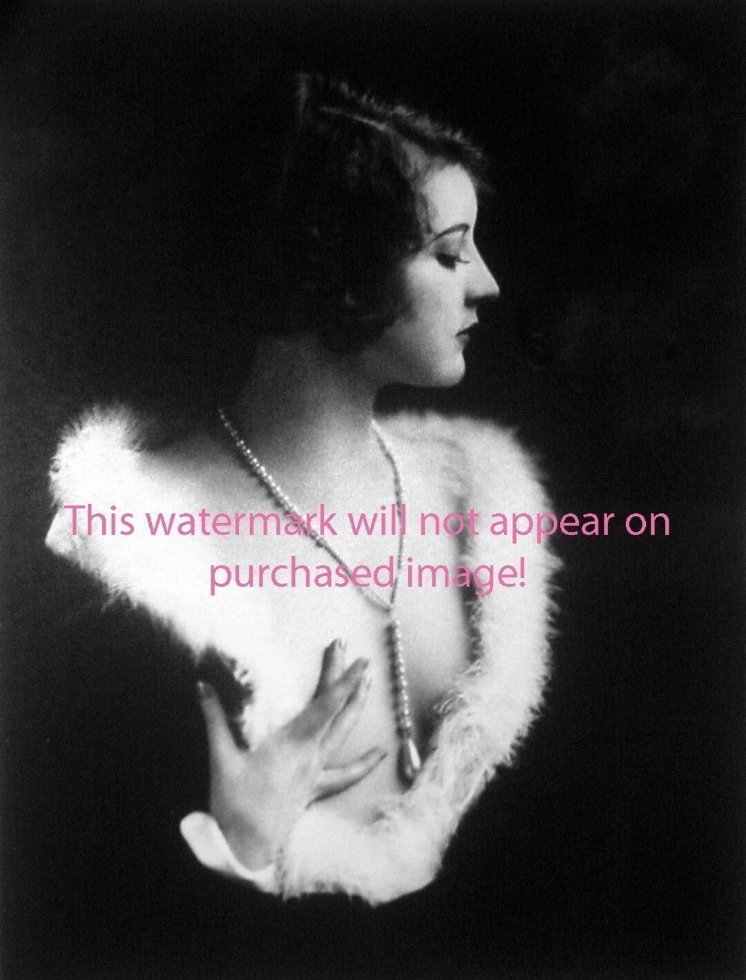 GLAMOROUS FLAPPER Showgirl Vintage Photo Reprint - Etsy