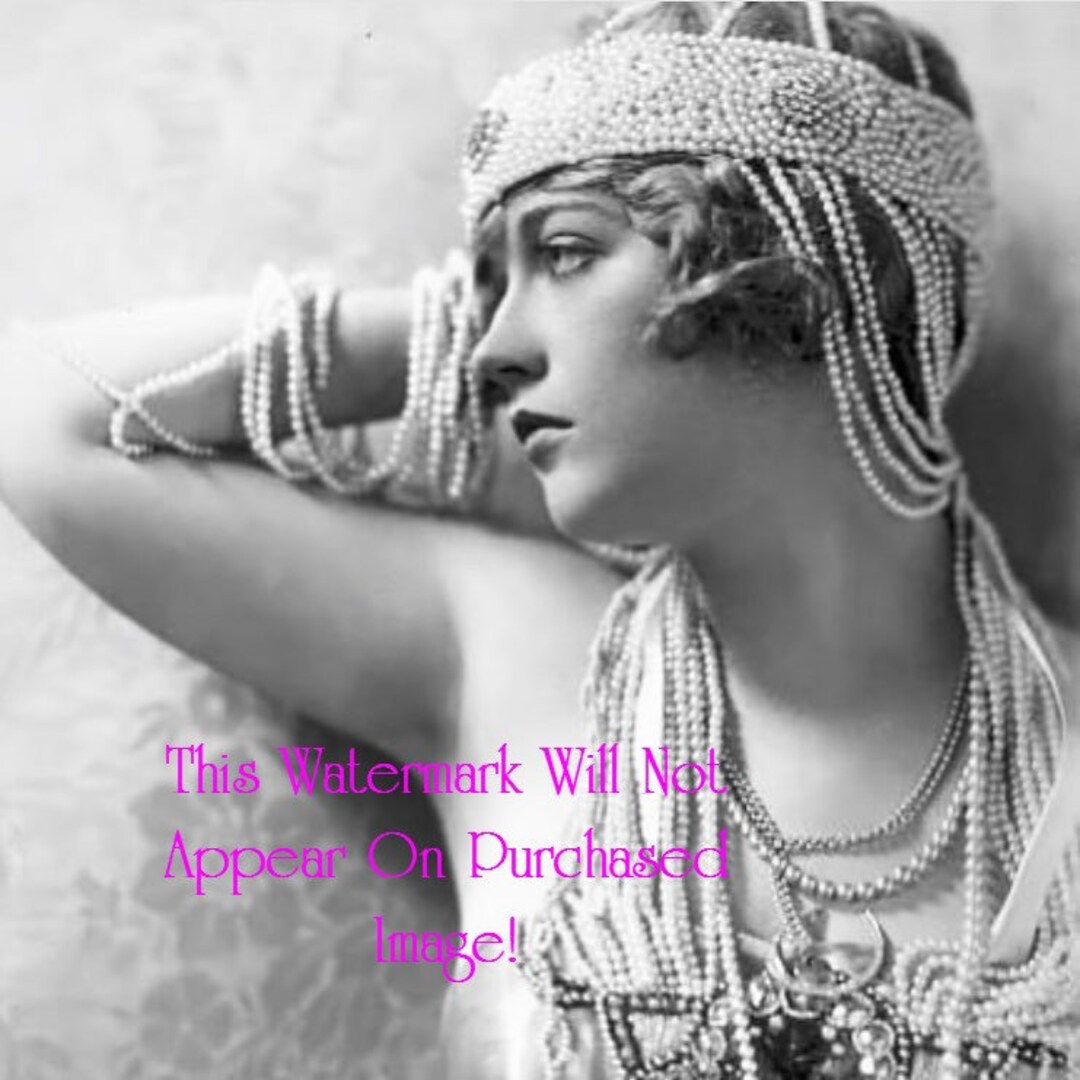 Old Vintage Antique Exotic GYPSY FOLLIES THEATER Flapper Photo ...