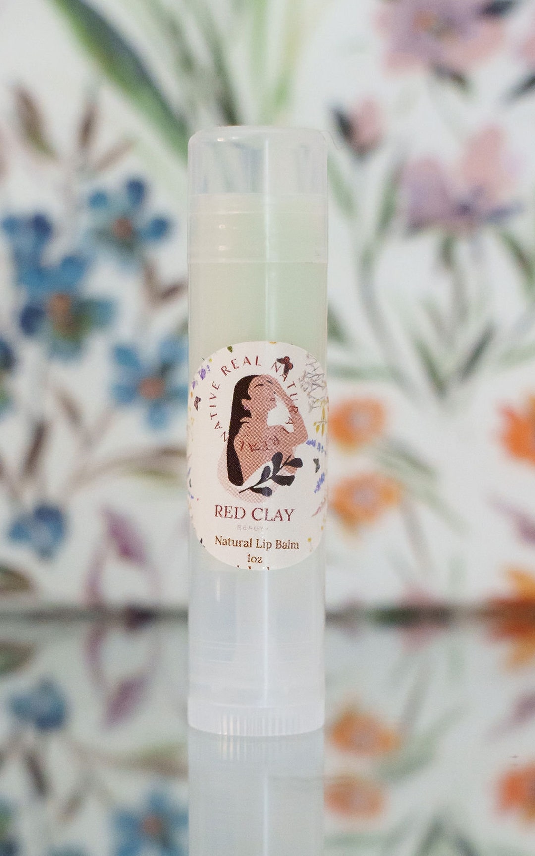 Red Clay Beauty, Radiant Glow Lip Balm, Natural Glow With Natural and ...
