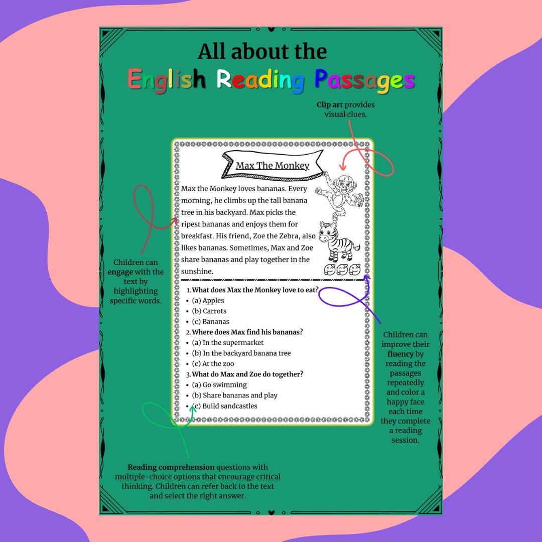 Storybook Adventures for Kids: 60 Simple and Fun English Passages ...