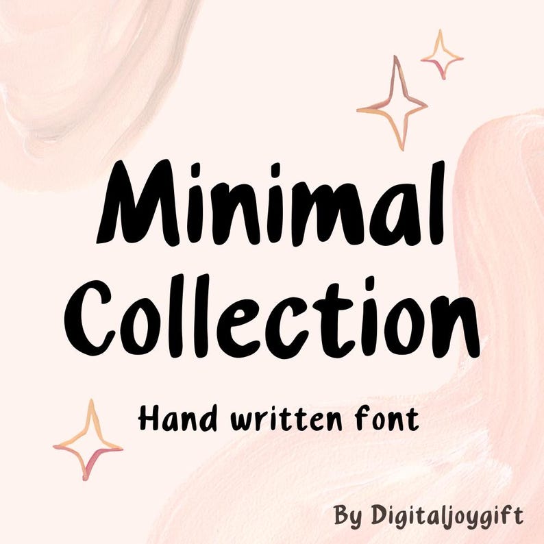Handy Hand Written Fonts - Etsy