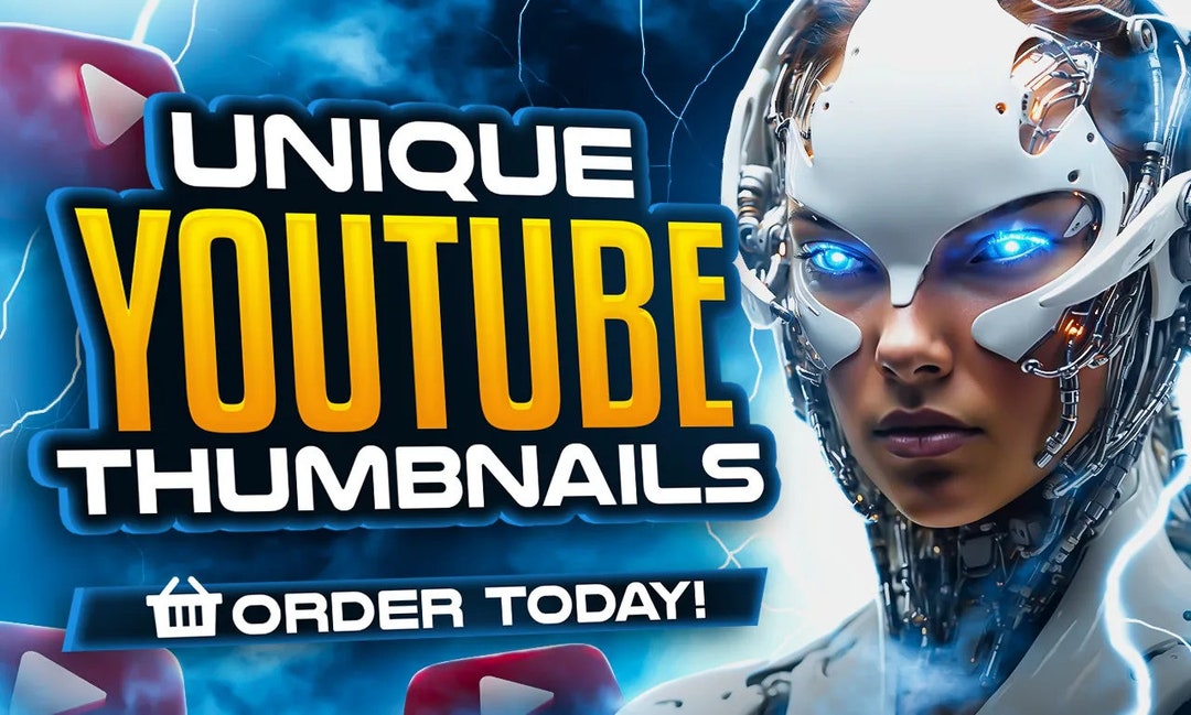 Custom Youtube Thumbnails Design - Etsy