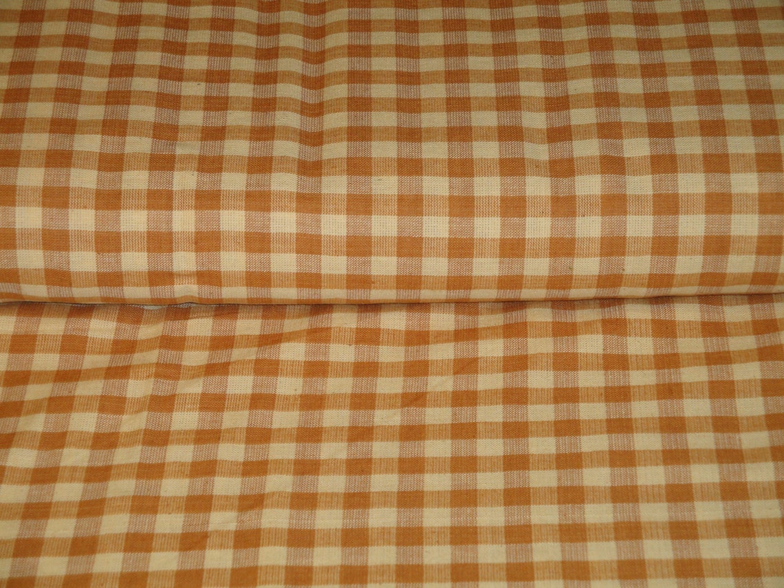 Cotton Homespun Material | Rag Quilt Material | Rustic Country Cabin ...