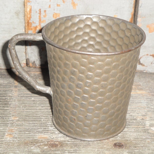 Antique Tin Cups - Etsy
