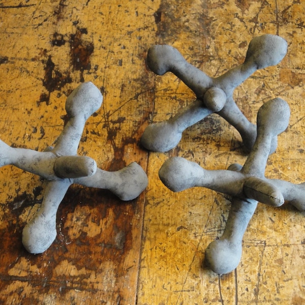 Painted Jacks - Etsy