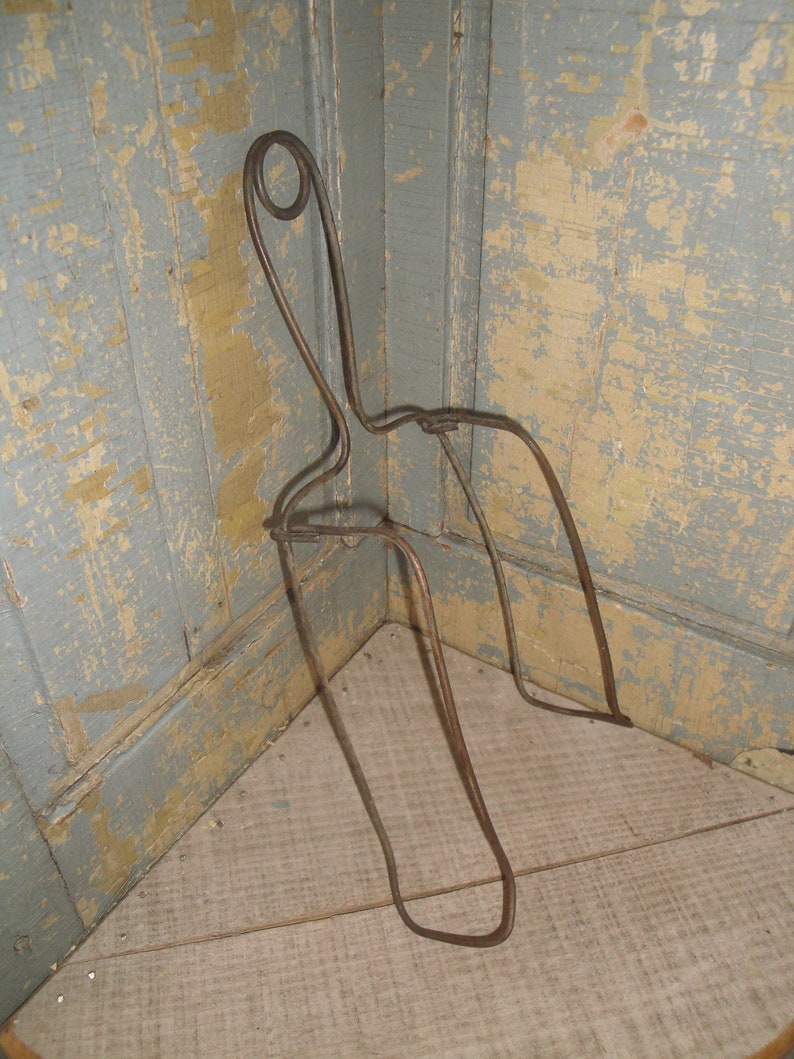Old Primitive Vintage Antique Wire Pie Pan Lifter Grabber | Etsy
