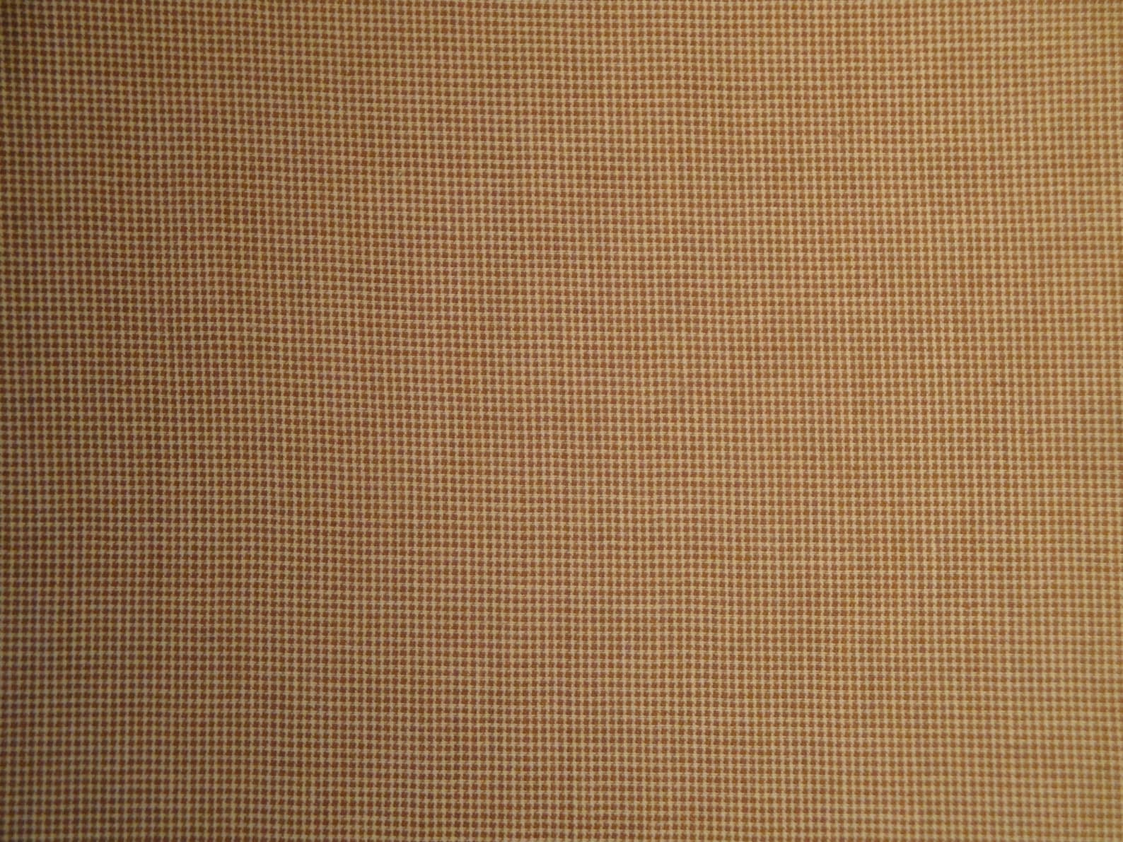 Cotton Homespun Fabric Khaki and Tan Fine Check | Primitive Fabric ...