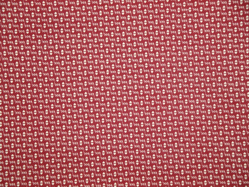 Remember When Civil War Reproduction Red Cotton Sewing Fabric | Etsy