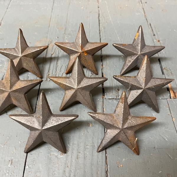Cast Iron Stars - Etsy