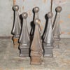 NEW Cast Iron Finials Primitive Rustic Country Cottage Farmhouse Fence ...