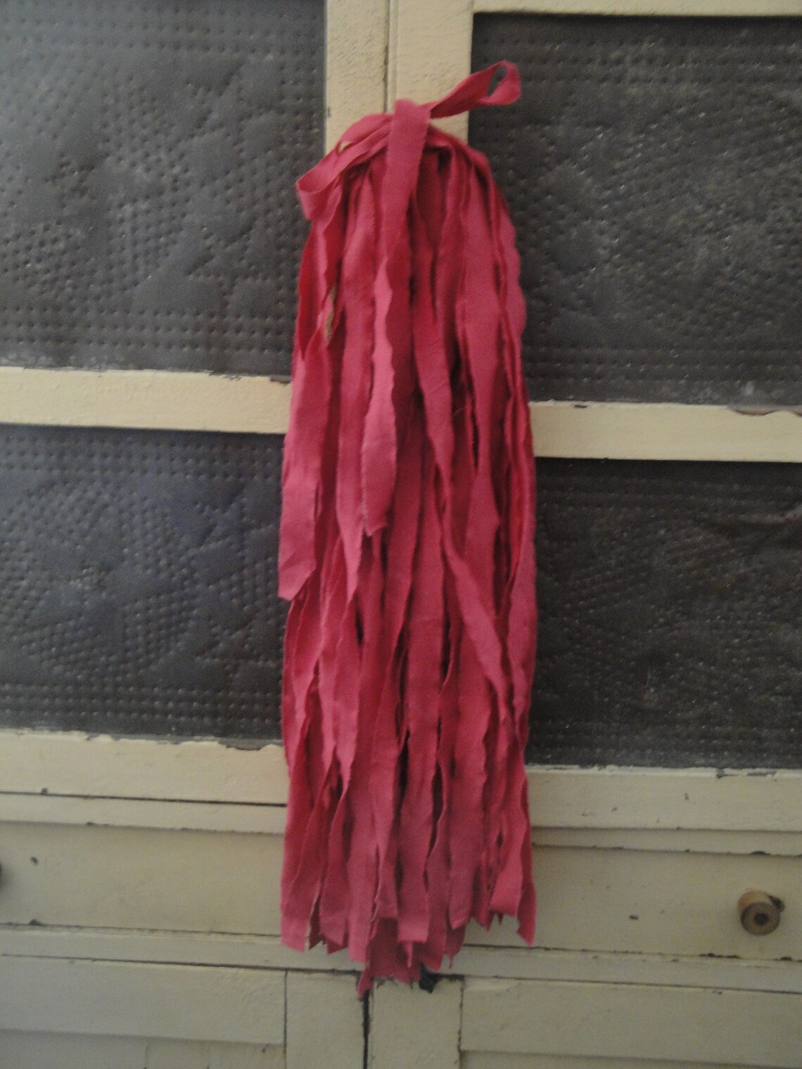 Primitive Aged Red Muslin Fabric Strips Ripped Scrap Book - Etsy