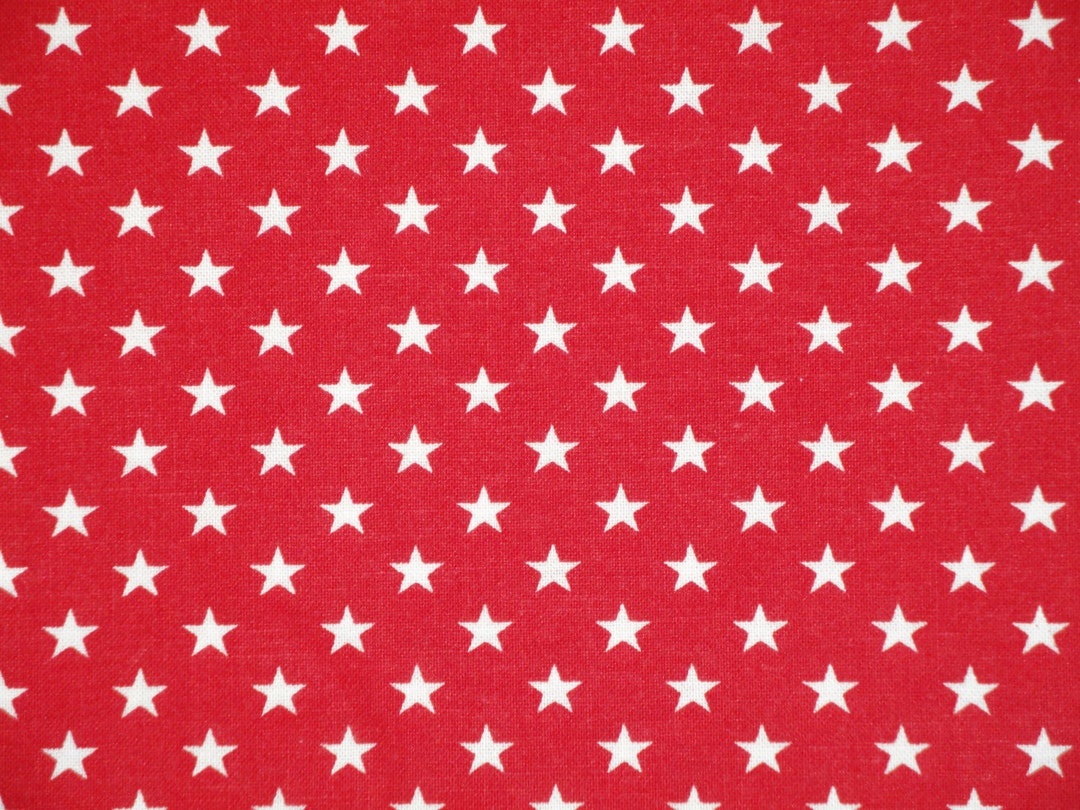 Star Cotton Fabric | Home Decor Quilt Apparel Doll Making Sewing Fabric ...