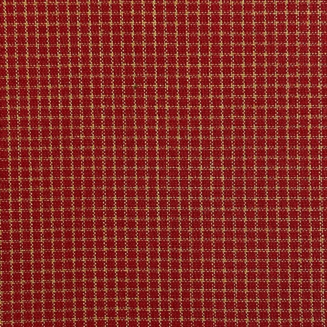 Diamond Textiles Country Homespuns Red Small Windowpane Plaid Fabric ...