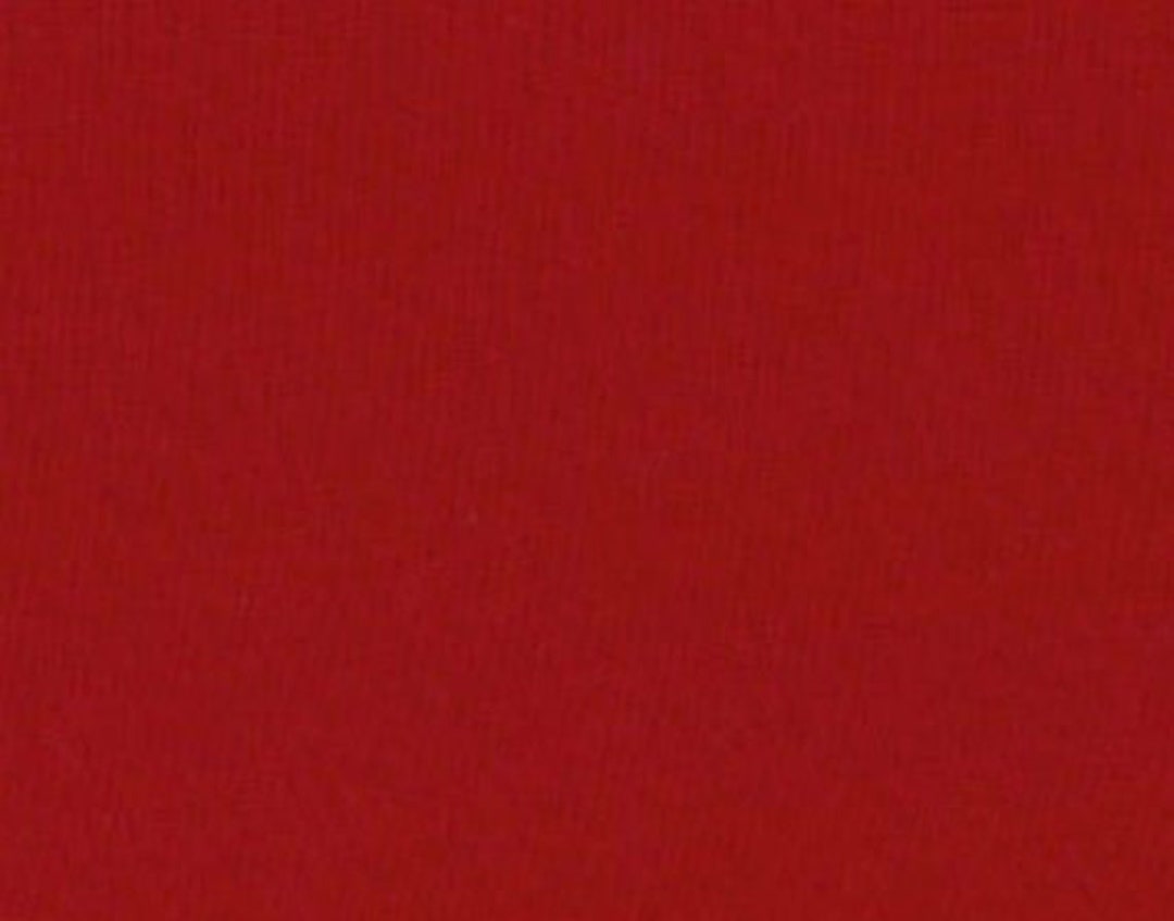 Country Red Solid Color Primitive Woven Cotton Homespun Crafting Doll ...