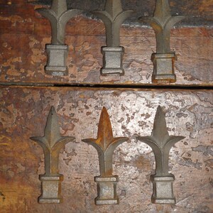 NEW Cast Iron Finials Primitive Rustic Country Cottage Farmhouse Fence ...