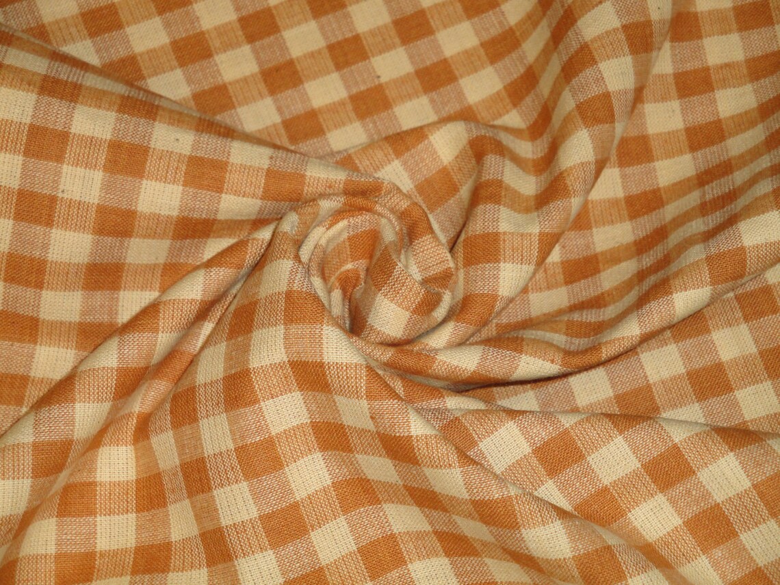 Cotton Homespun Material | Rag Quilt Material | Rustic Country Cabin ...