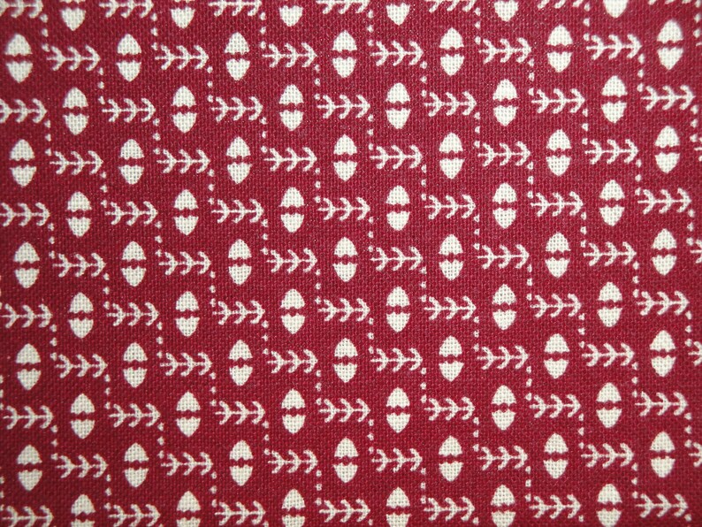 Remember When Civil War Reproduction Red Cotton Sewing Fabric | Etsy